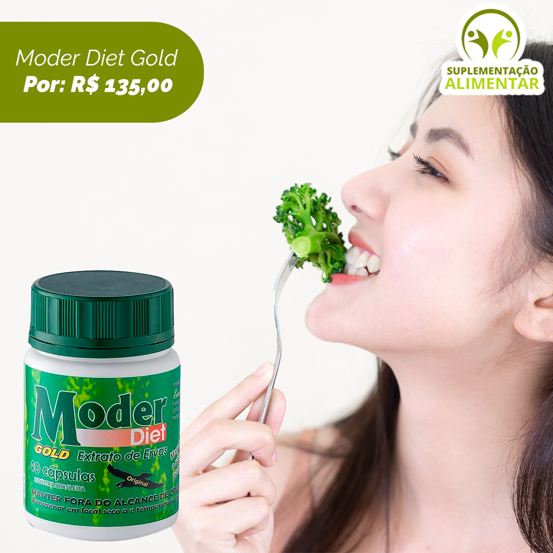 Moder Diet Gold - Suplementação Alimentar