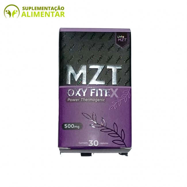 MZT OXY FITEX - Power Thermogenic - 30 cápsulas de 500mg ...